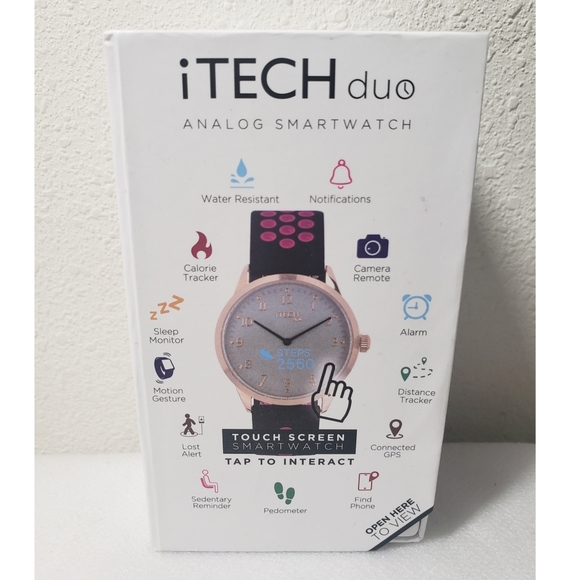 Accessories | I Tech Duo Analog Smartwatch | Poshmark